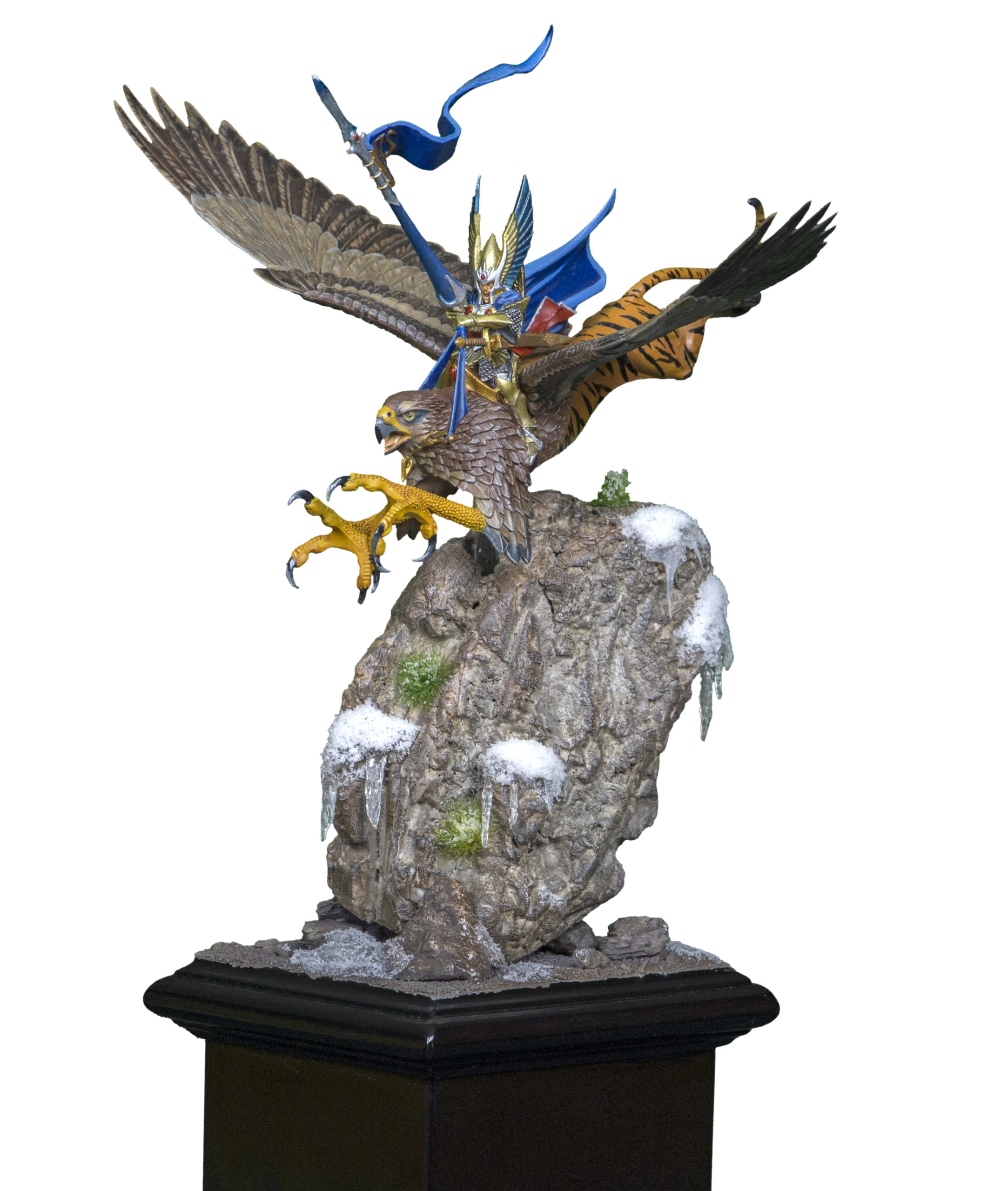 Warhammer High Elf Griffon with Custom Pedestal Base | Starburst Models